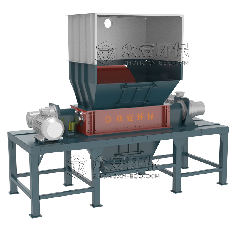 Bulky Waste Recycling Waste Shredders with High Torque - Zhongan Eco