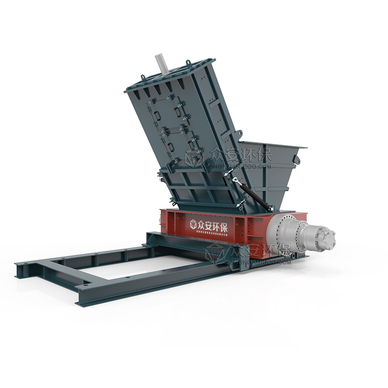 Hazardous Waste Size Reduction Pretreatment Fine Shredder with Reverse ...